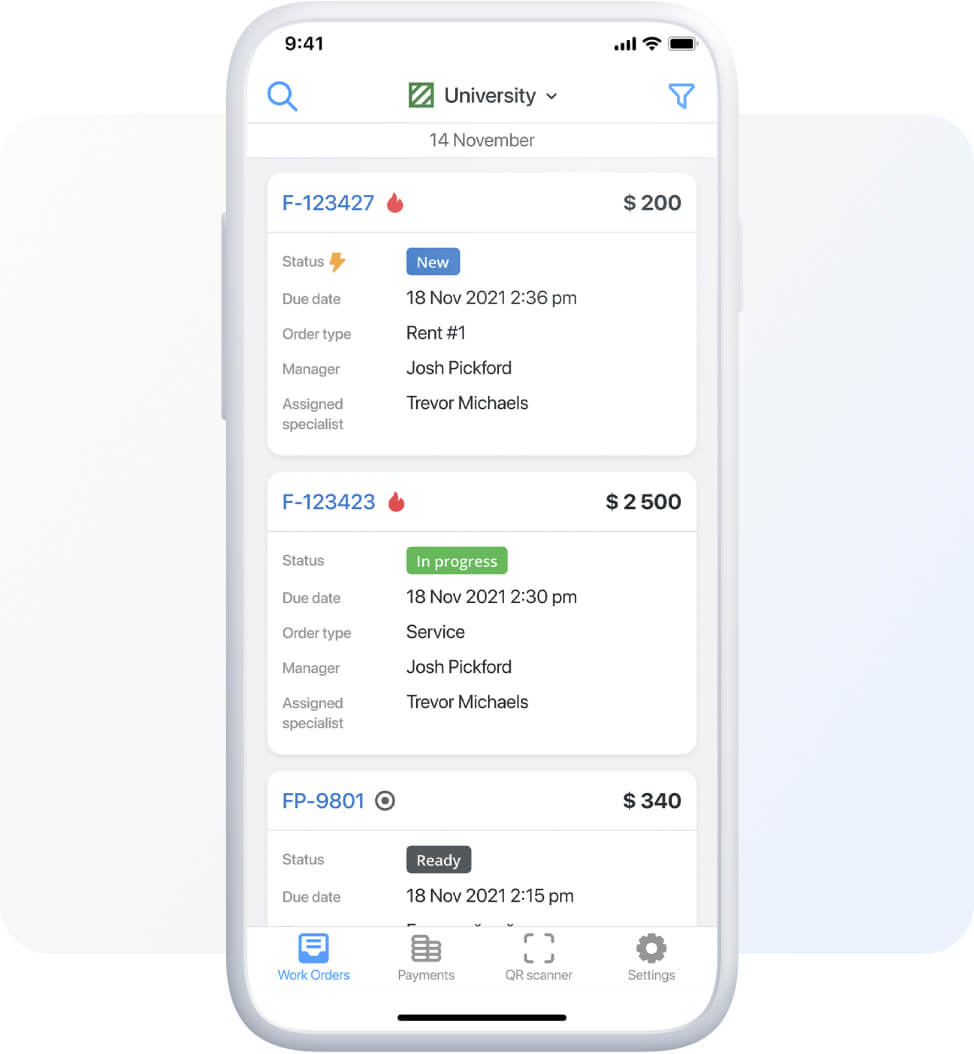 Tarifas Orderry – Software todo en uno para servicios