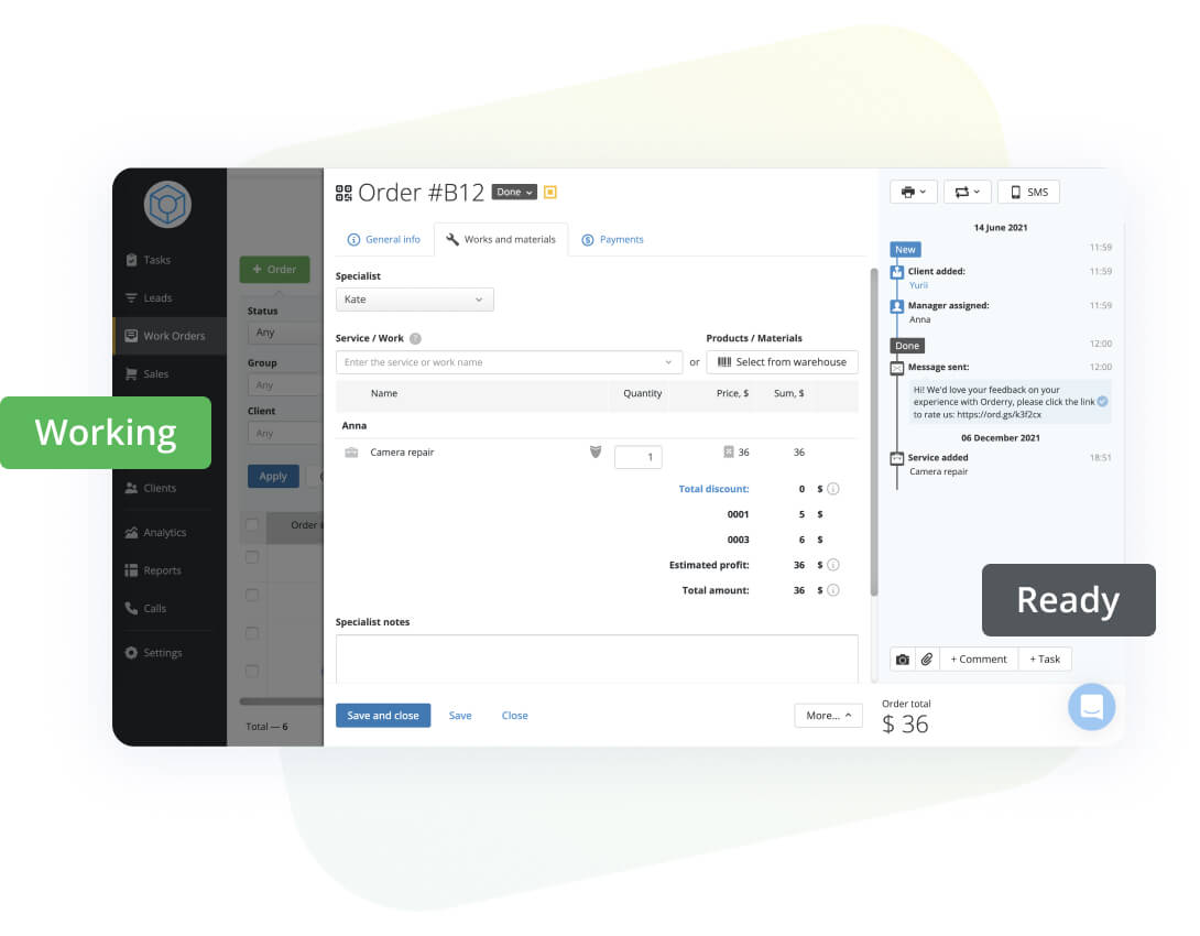 Work Order Software – Orderry